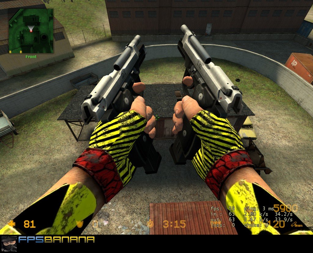 Nuclear Glove Skins Mod for Counter-Strike: Source | CS:S Mods