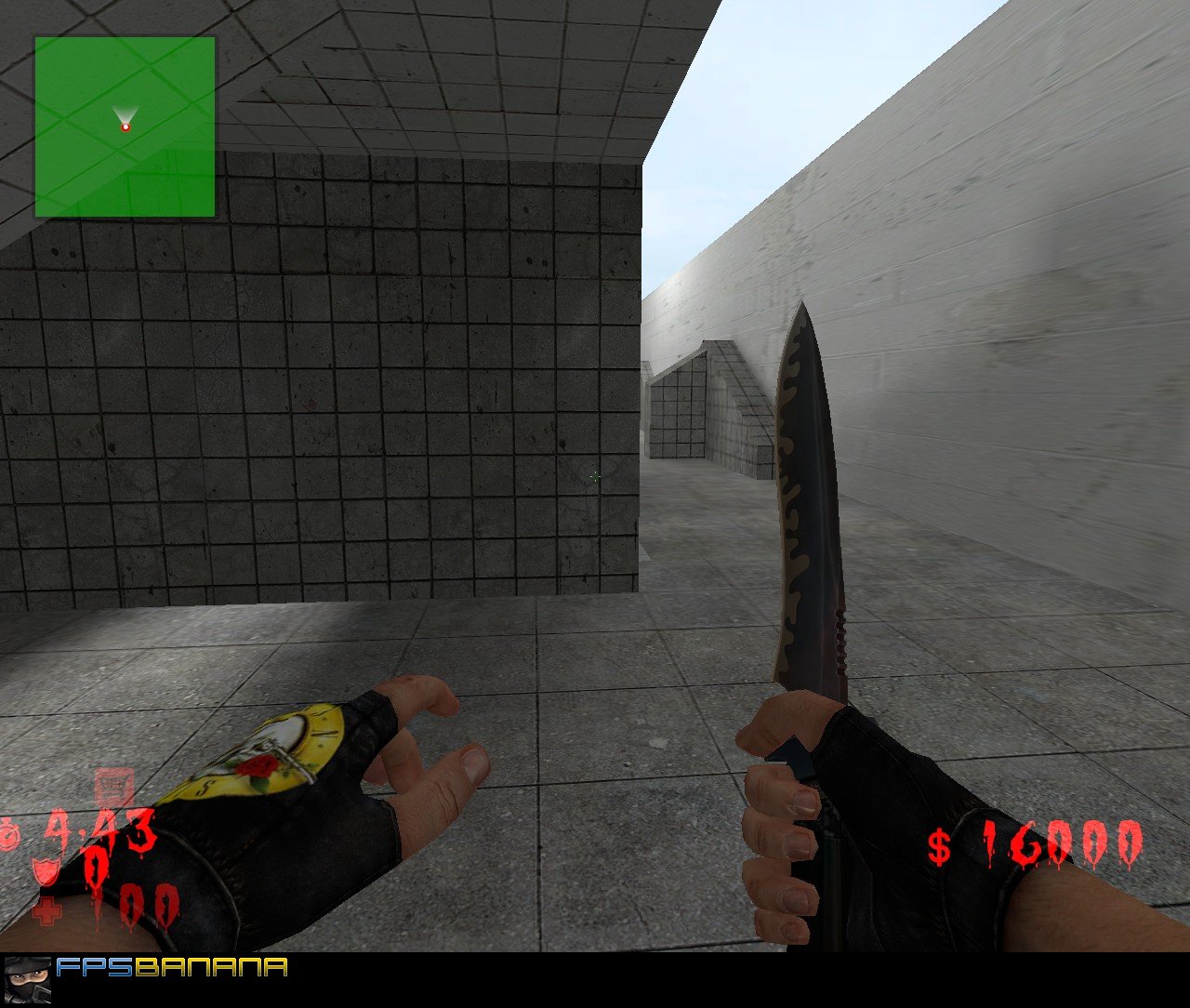 Guns n Roses Hands [Counter-Strike: Source] [Mods]