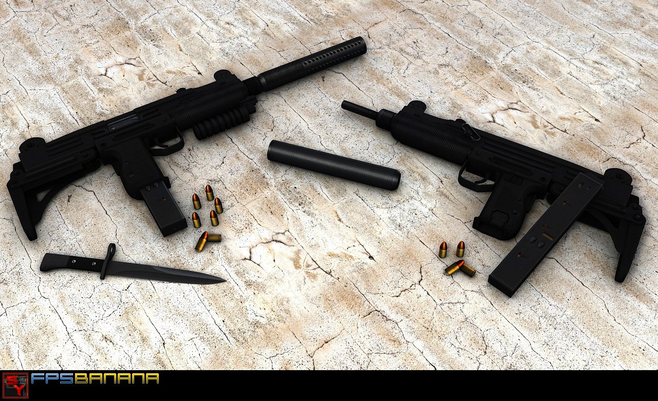Uzi SMG Mod for Counter-Strike: Source | CS:S Mods