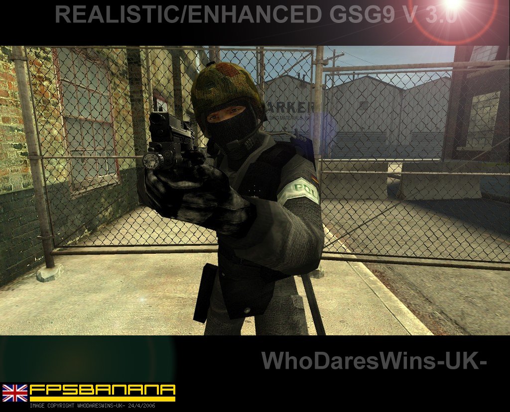 Realistic Enhanced Gsg9 V3.12 Mod for Counter-Strike: Source | CS:S Mods