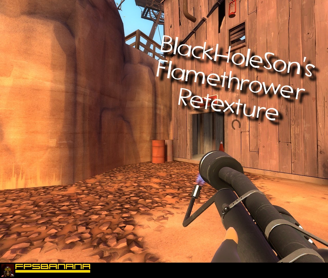 Flamethrower Retexture V2 Mod for Team Fortress 2 | TF2 Mods