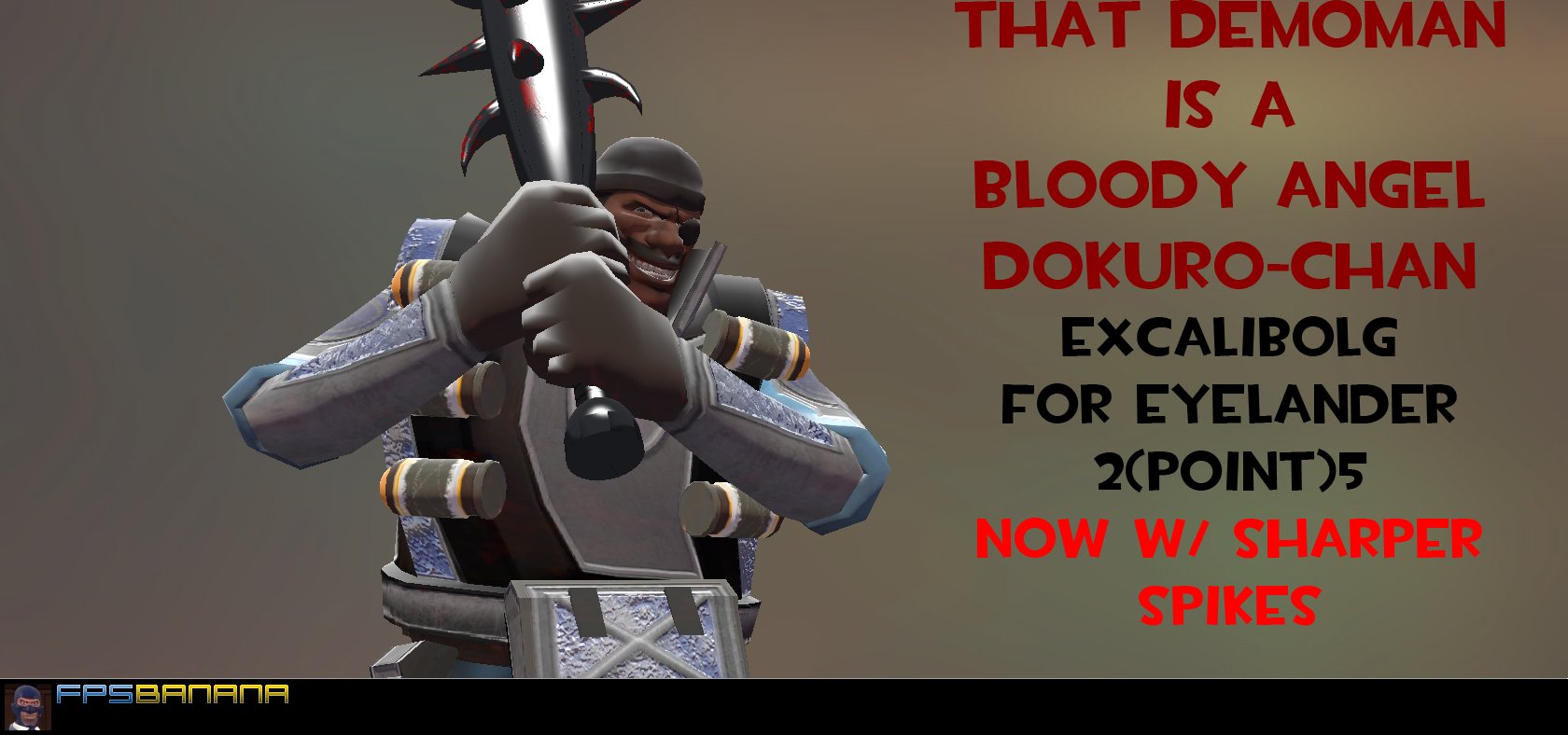 Excalibolg For Eyelander V2.5 Mod for Team Fortress 2 | TF2 Mods