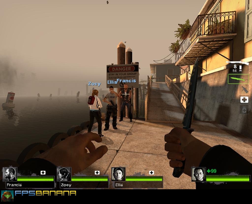 Knife replacemnet for Machete Mod for Left 4 Dead 2 | L4D2 Mods