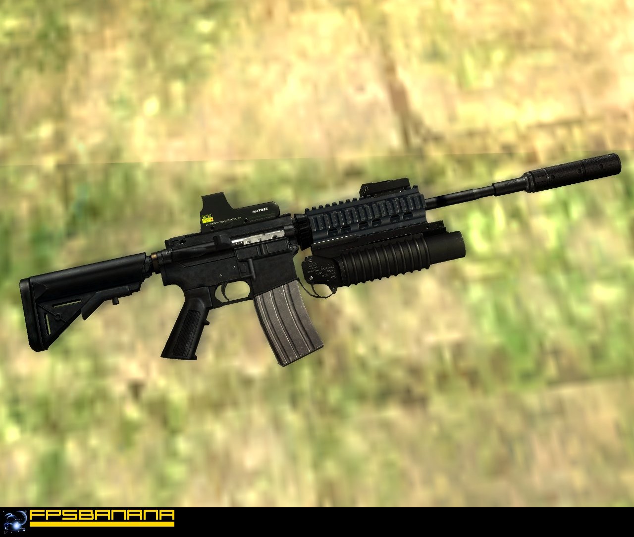 Imitates COD4 M4 for CSS M4A1 Mod for Counter-Strike: Source | CS:S Mods
