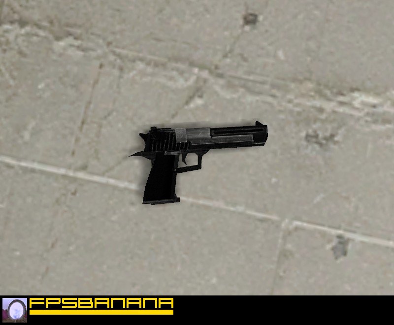 Two Tone Deagle W/Laser Mod for Counter-Strike: Source | CS:S Mods