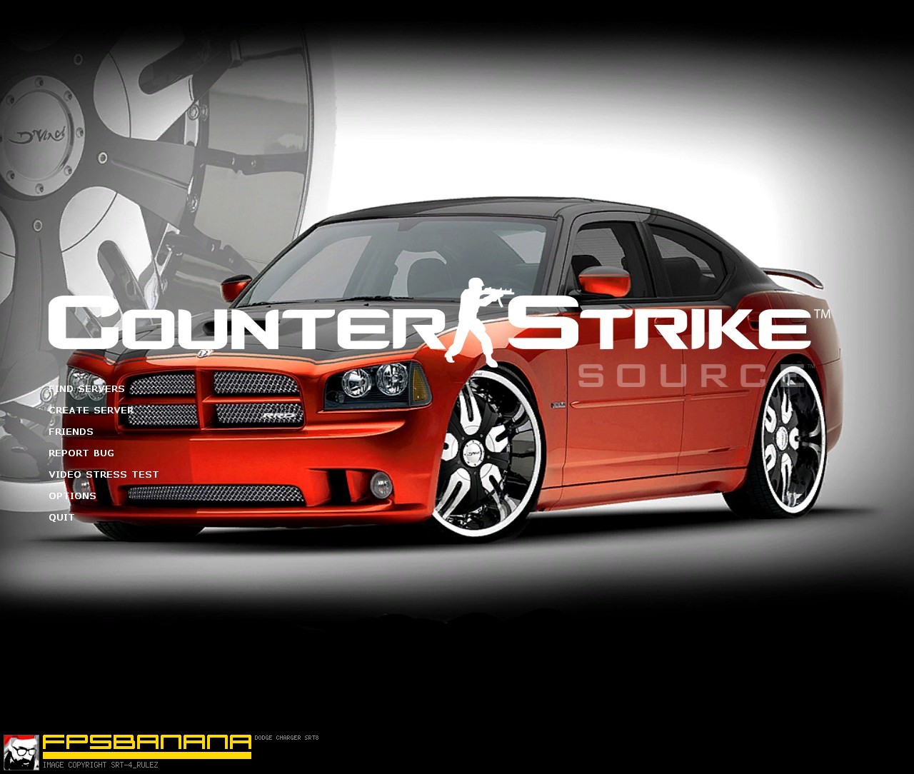 High-Res Dodge Charger Mod for Counter-Strike: Source | CS:S Mods