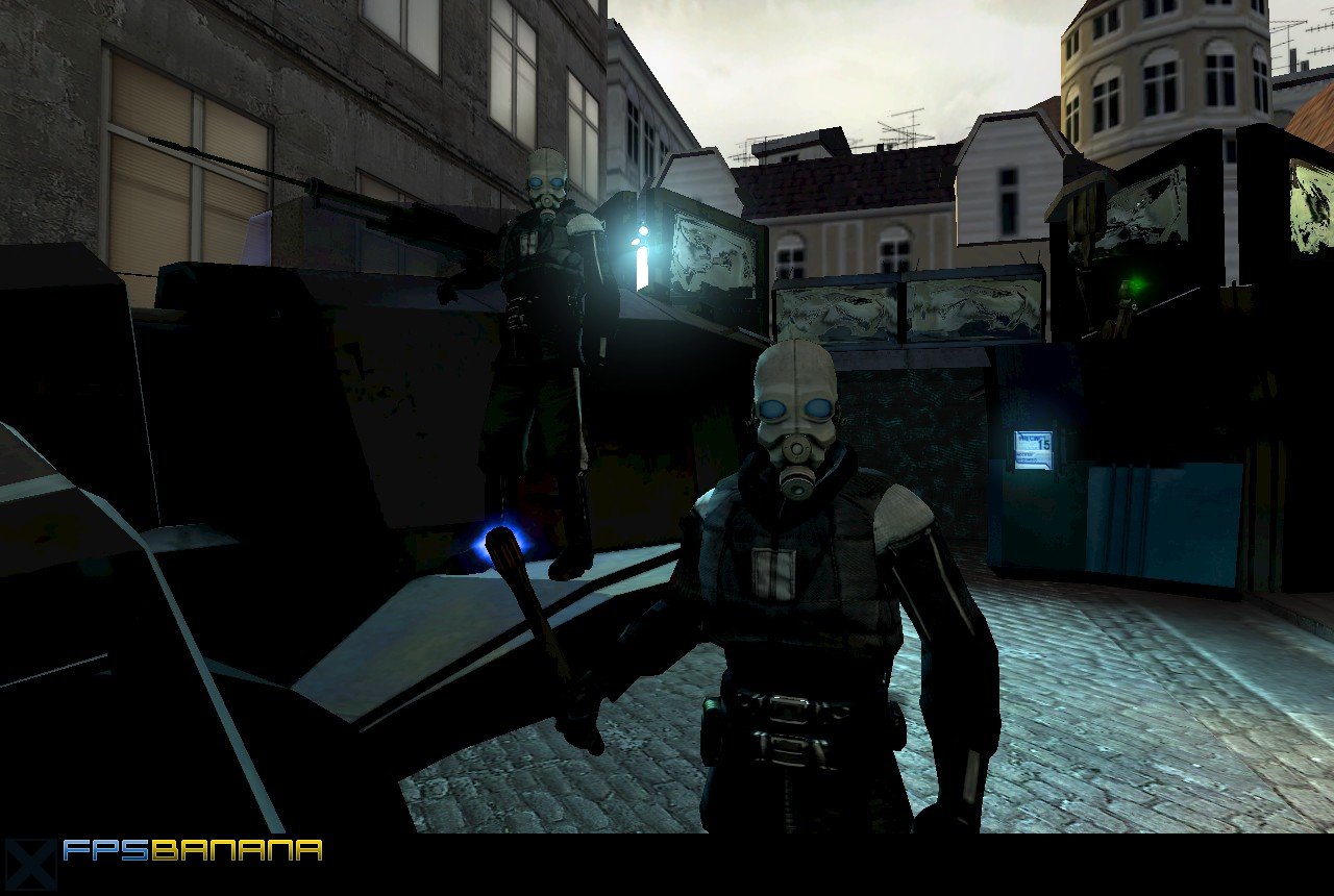 Blue-Eyed CP Mod for Half-Life 2 | HL2 Mods