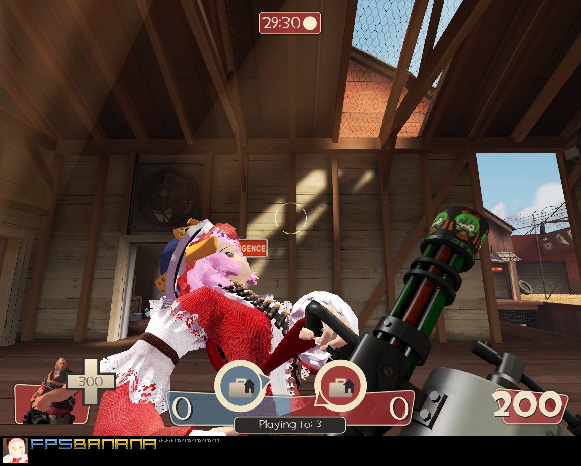 Hina Kagiyama Sasha V2 Mod for Team Fortress 2 | TF2 Mods