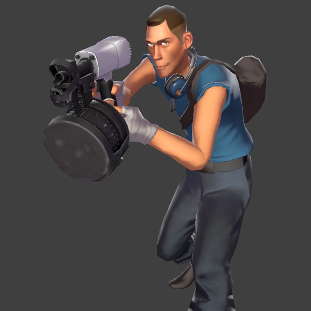 Beta-Style Scout Hair Mod for Team Fortress 2 | TF2 Mods