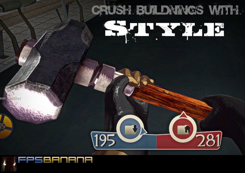 Improved, Darker Sledge hammer HD Mod for Team Fortress 2 | TF2 Mods