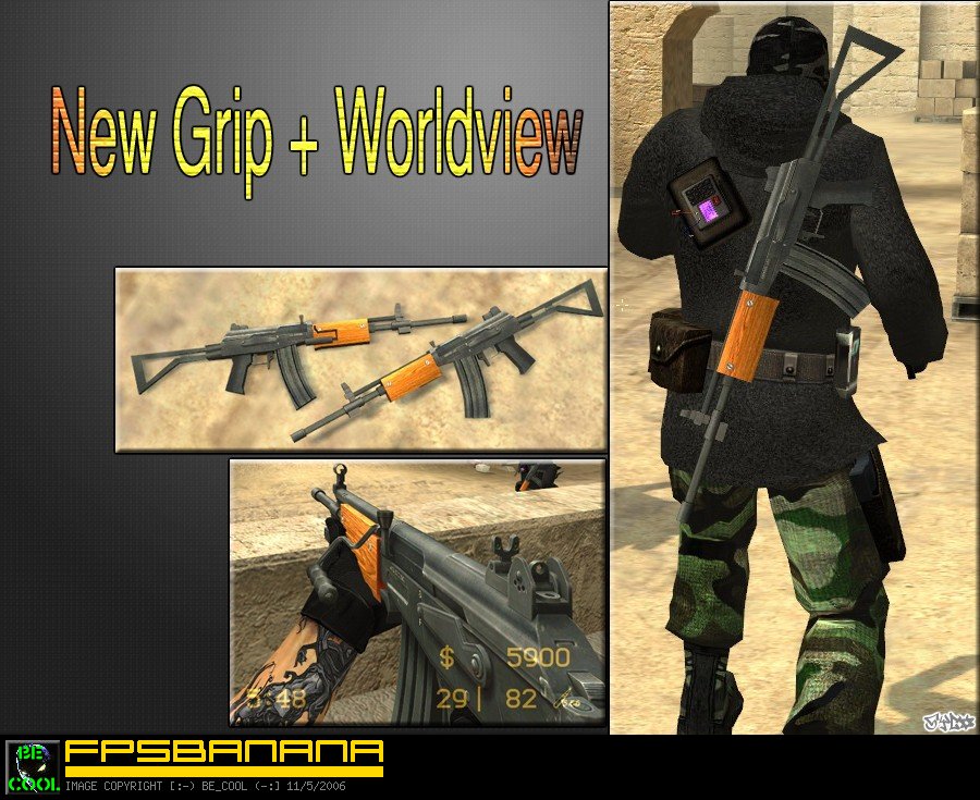 EdelwoodnGrip Galil [Counter-Strike: Source] [Mods]