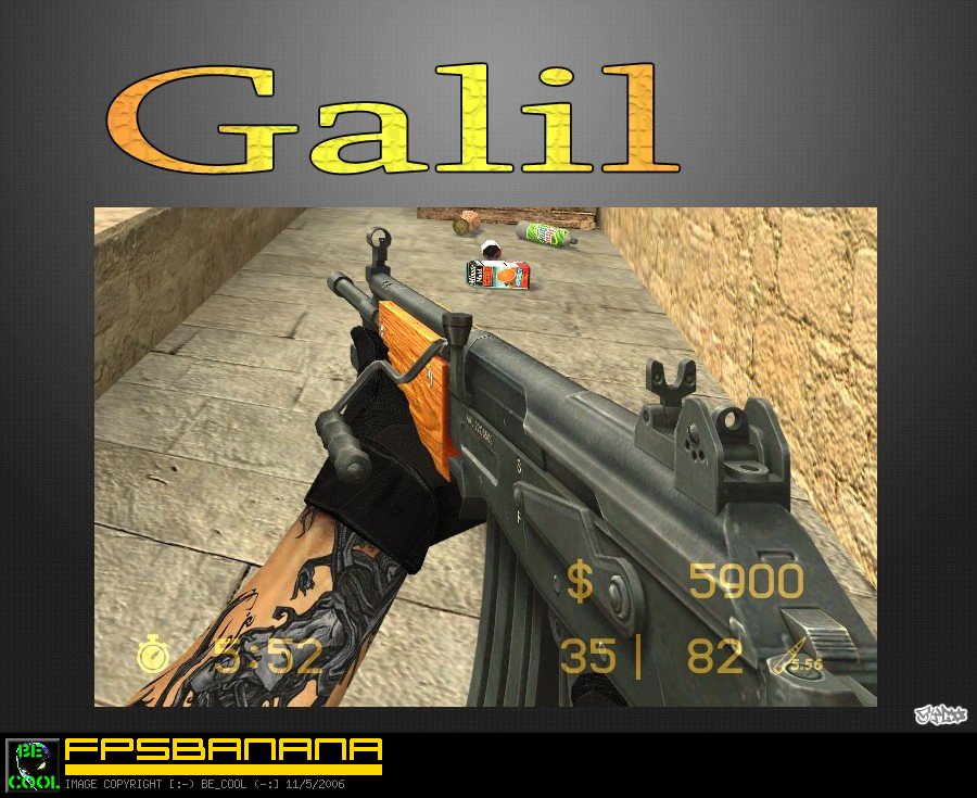 EdelwoodnGrip Galil [Counter-Strike: Source] [Mods]