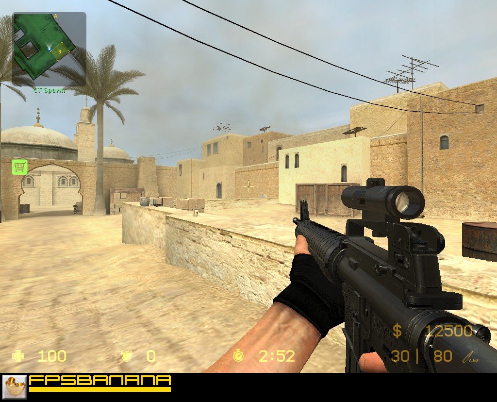 SoulSlayer+Twinke Scoped M16A4 *fixed* Mod for Counter-Strike: Source ...