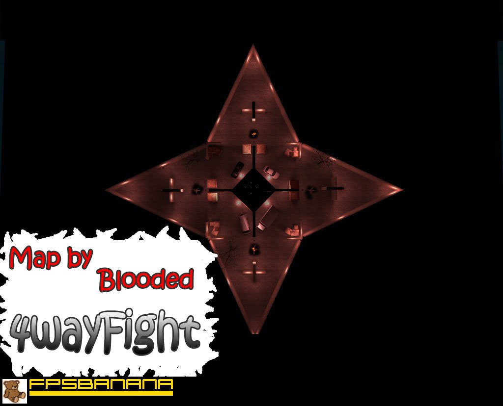 4wayfight [Counter-Strike: Source] [Mods]