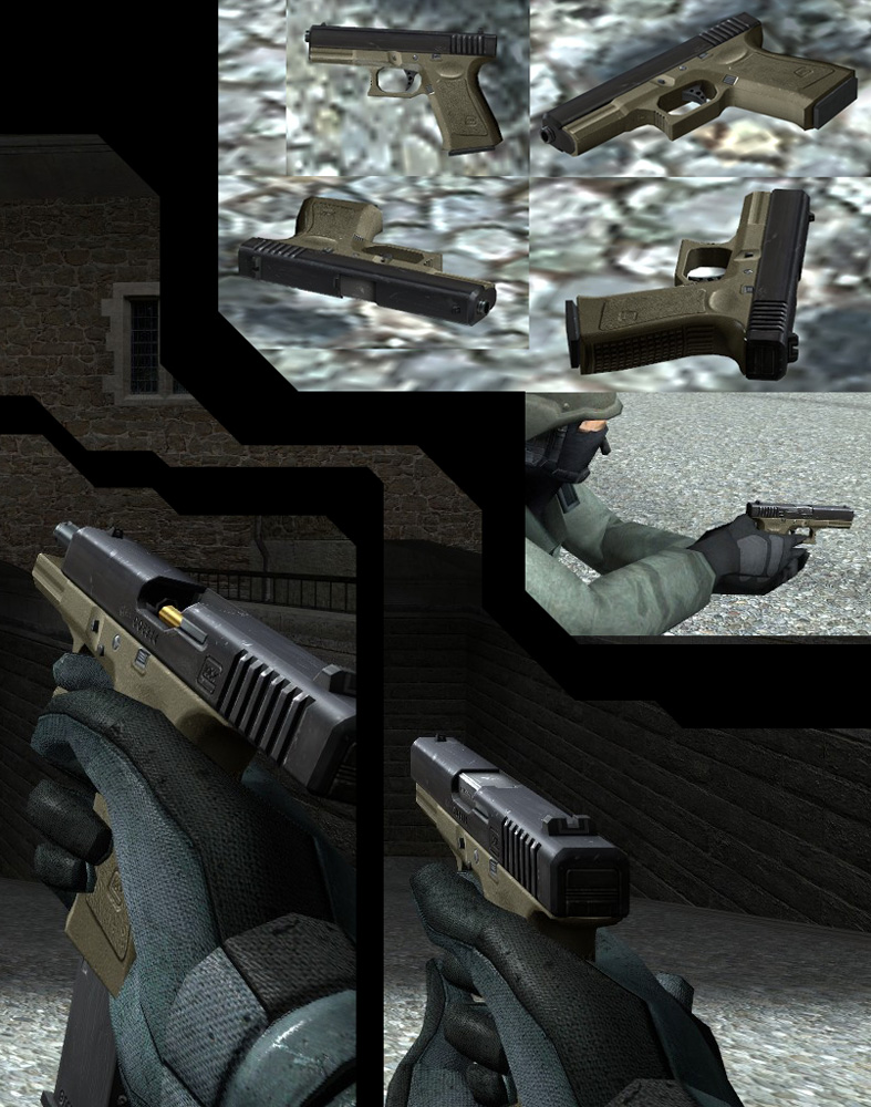 Default Glock18 revival Mod for Counter-Strike: Source | CS:S Mods