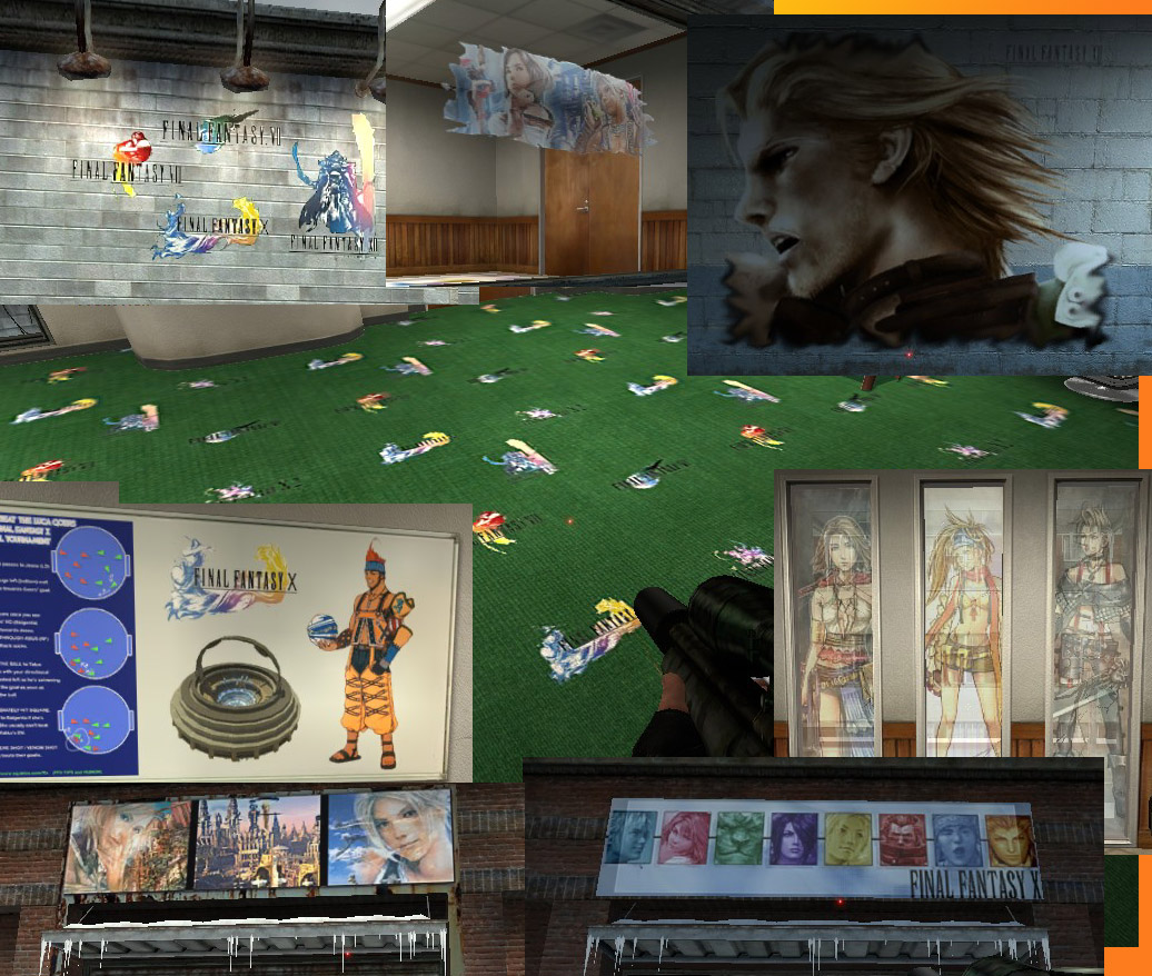 Final Fantasy Office Pack Mod for Counter-Strike: Source | CS:S Mods