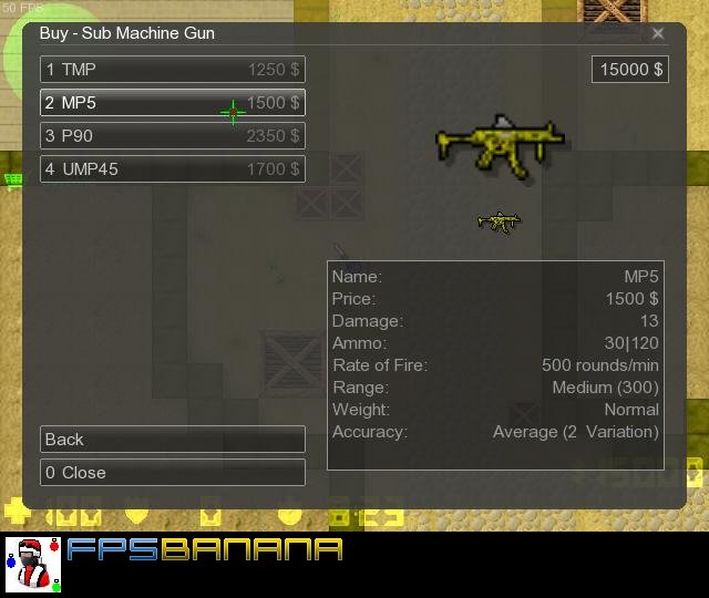 MP5-ras camo + sound!!! Mod for CS2D | CS2D Mods