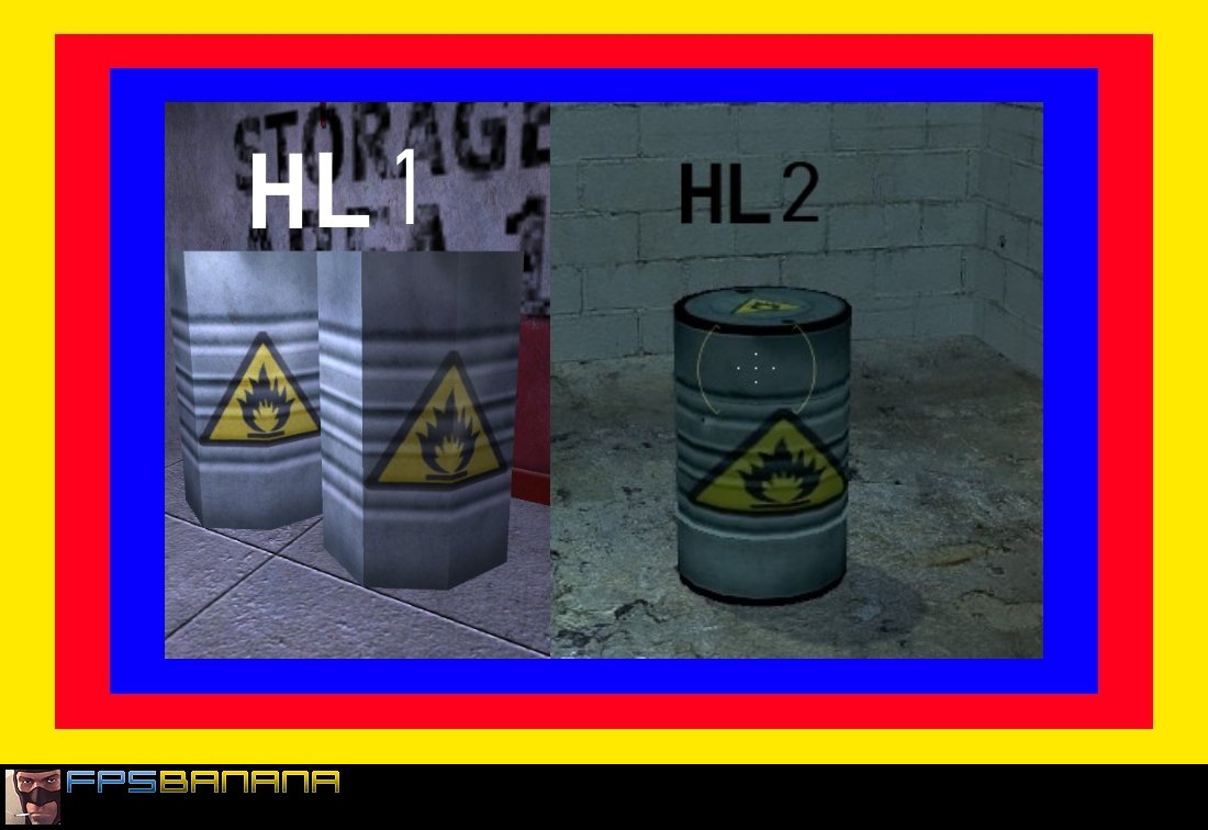hl1 like explosive barrel [Half-Life 2] [Mods]