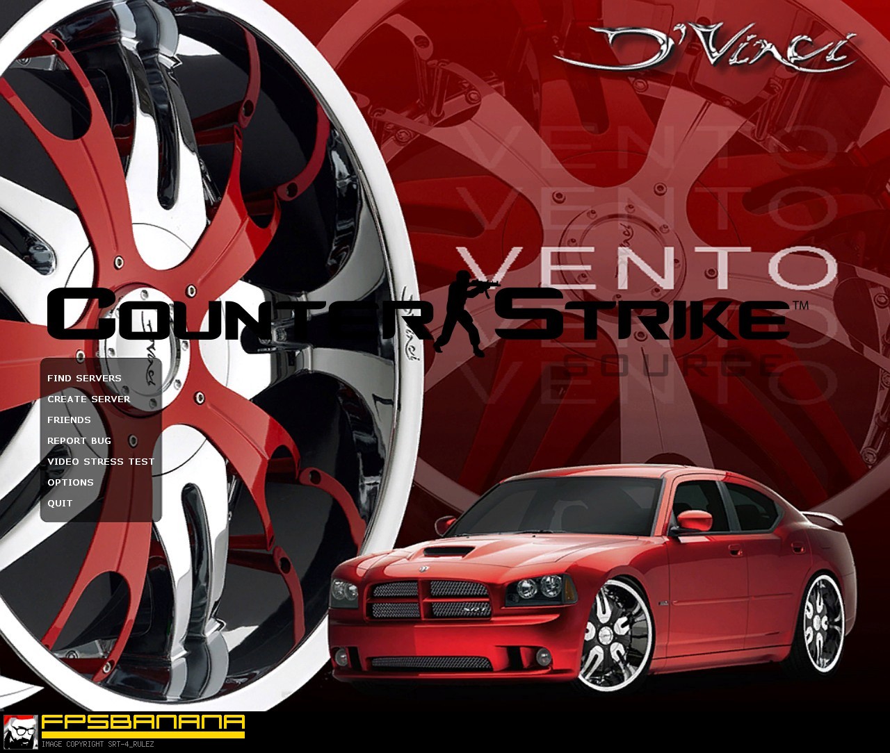 Dodge Charger Dvinci *Fixed* [Counter-Strike: Source] [Mods]