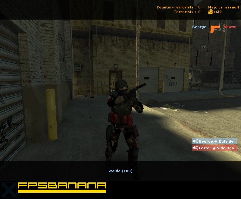 Red Camo Urban Mod for Counter-Strike: Source | CS:S Mods