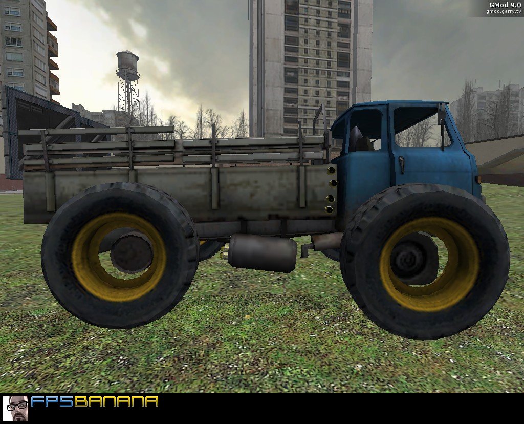 Truck for Gmod9 Mod for Garry's Mod 9 | GMod 9 Mods