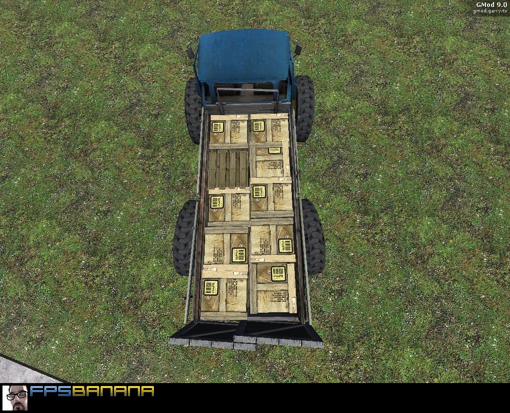 Truck for Gmod9 Mod for Garry's Mod 9 | GMod 9 Mods