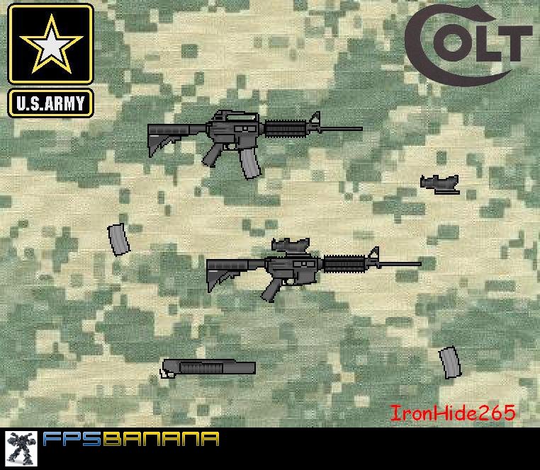 Ironhide's M4A1 R.I.S pack [CS2D] [Mods]