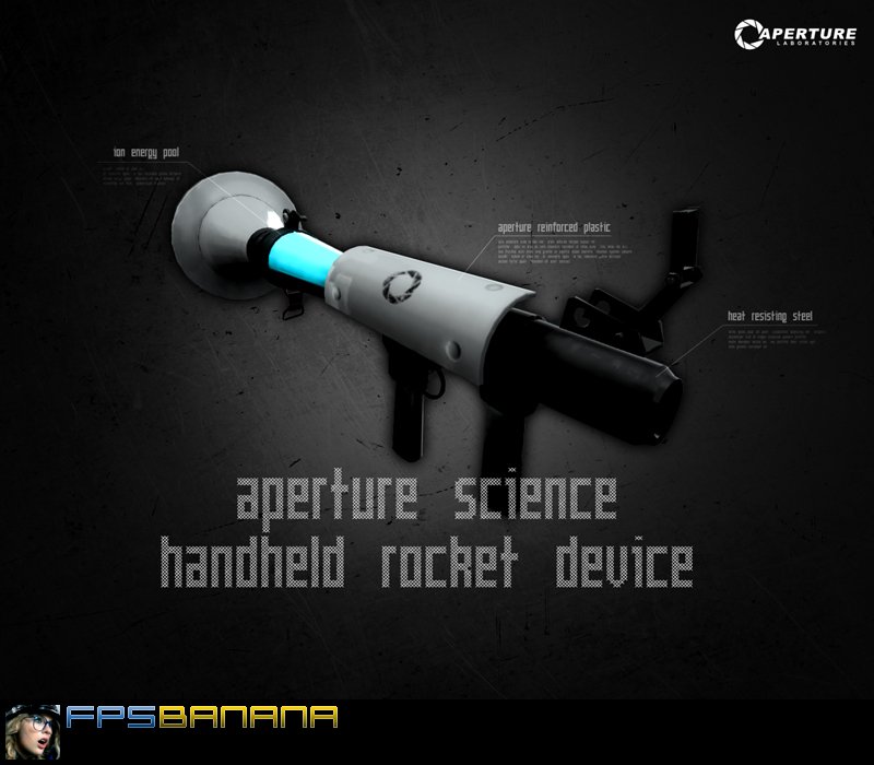 Aperture Science Handheld Rocket Device [Team Fortress 2] [Mods]