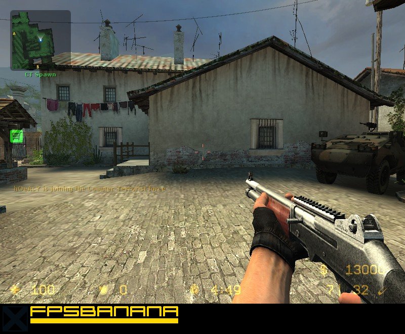 Auto Shotgun Reskin Mod for Counter-Strike: Source | CS:S Mods