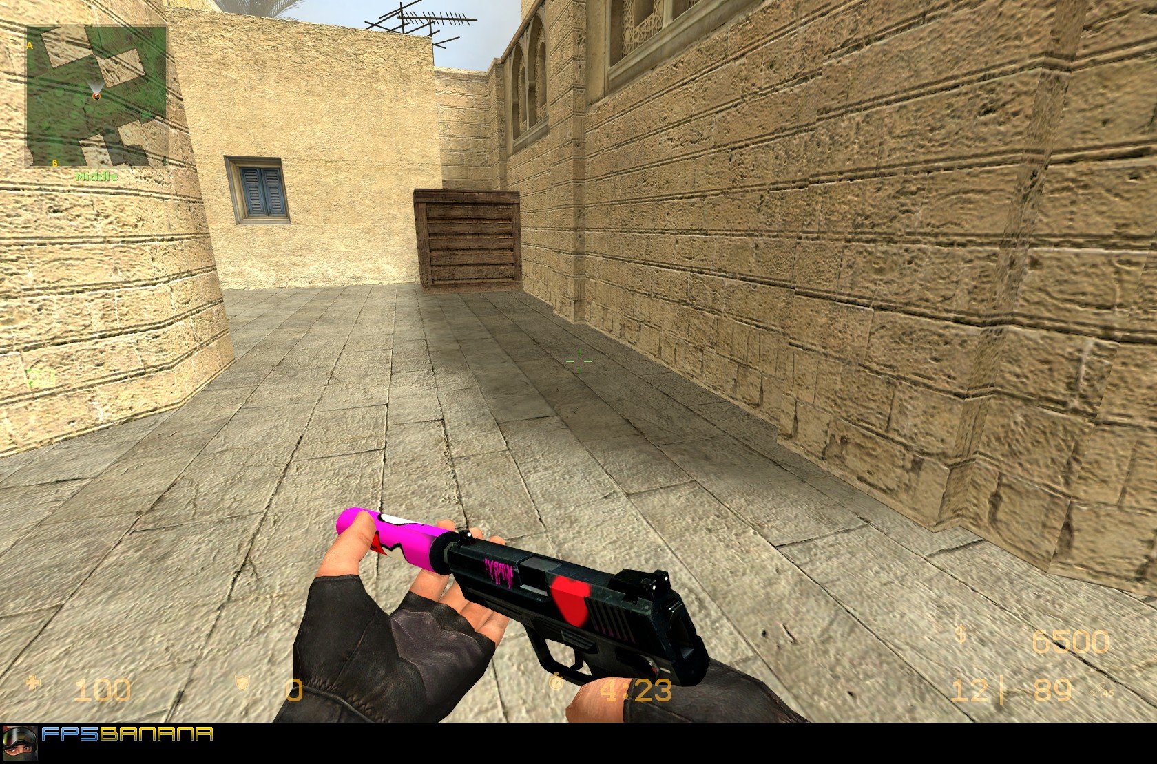 Hello Kitty Usp Mod for Counter-Strike: Source | CS:S Mods