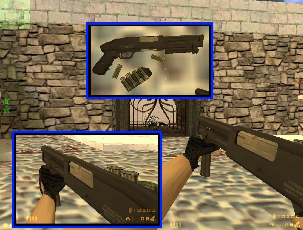 Serbu Super Shorty [Counter-Strike 1.6] [Mods]