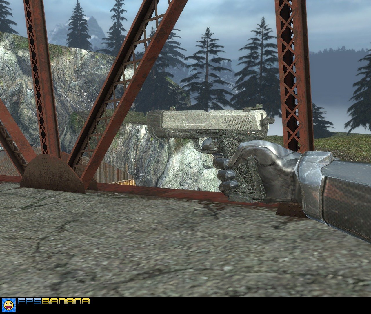 hi-res pistol [Half-Life 2] [Mods]