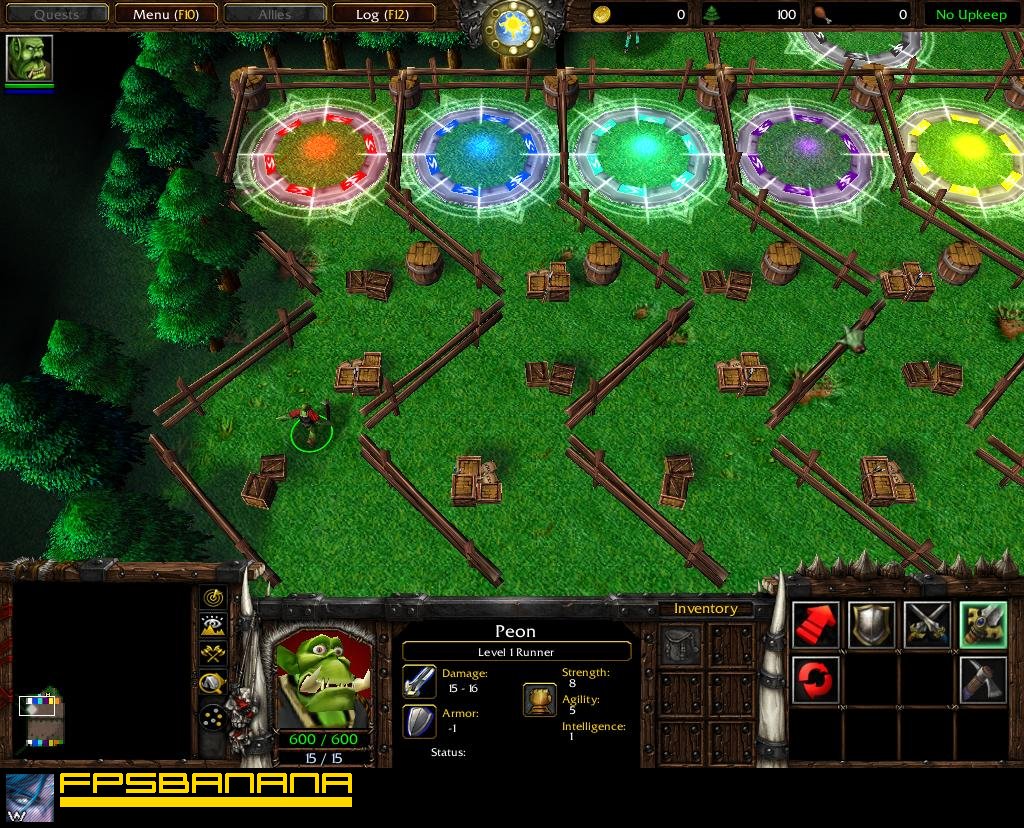 peon olympics Mod for Warcraft III: The Frozen Throne | WC3 Mods