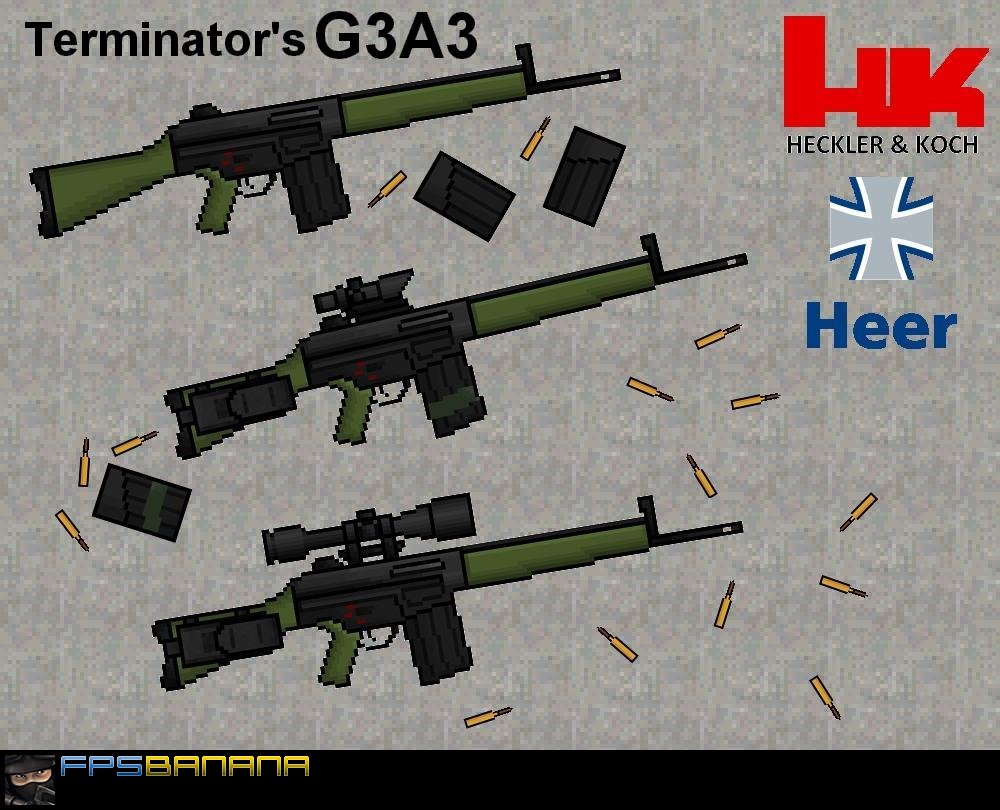 Terminator's HK G3A3 [CS2D] [Mods]