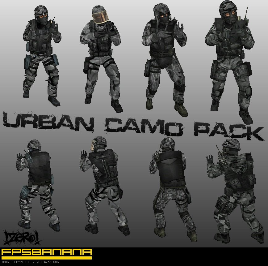 Urban Camo Ct Pack [Counter-Strike: Source] [Mods]