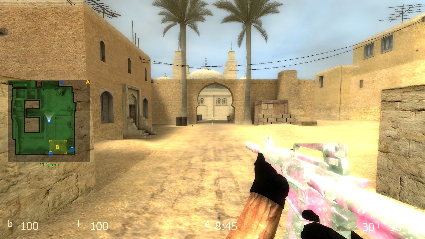 My Crystal Glowing M4A1 Mod for Counter-Strike: Source | CS:S Mods