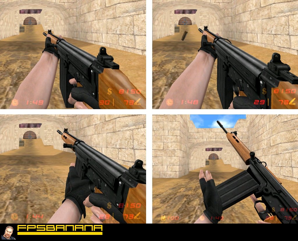 FN FAL Mod for Counter-Strike: Condition Zero | CS:CZ Mods