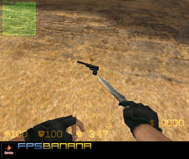 Black Default USP .45 [Counter-Strike: Condition Zero] [Mods]