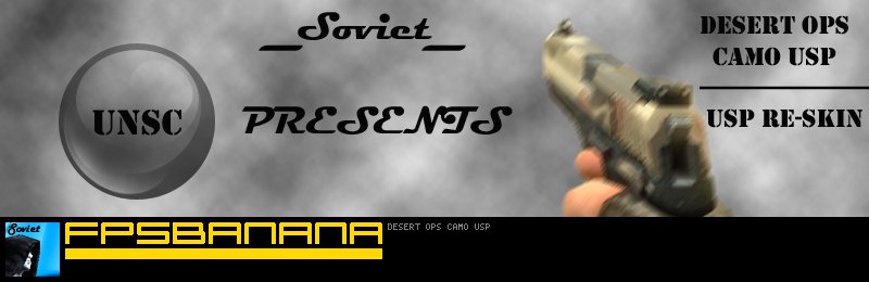 Desert Ops Camo Usp [Counter-Strike: Source] [Mods]