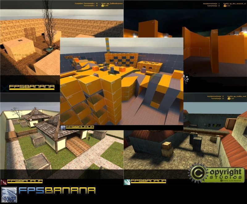 Copyright Studios gg map pack2 Mod for Counter-Strike: Source | CS:S Mods