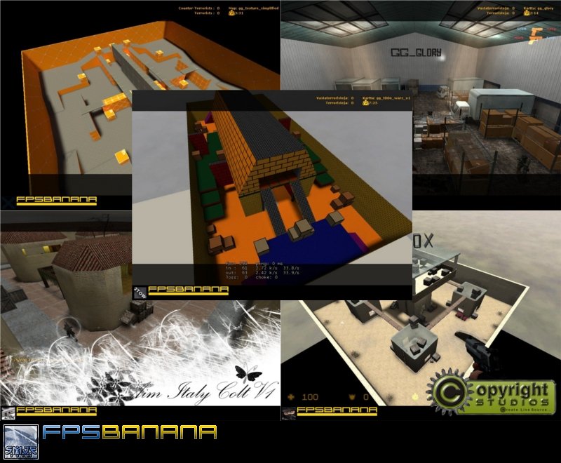 Copyright Studios gg map pack2 Mod for Counter-Strike: Source | CS:S Mods