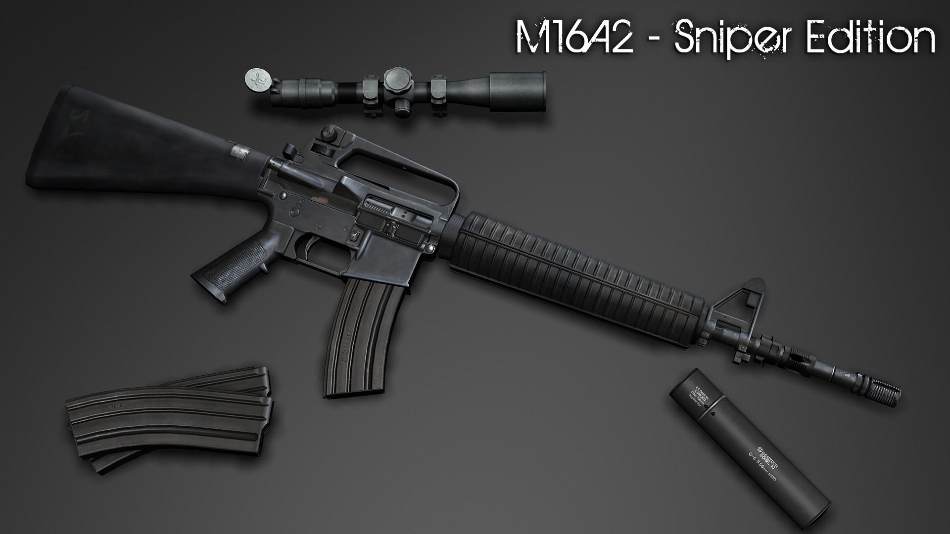 M16A2 - Sniper Edition Mod for Counter-Strike: Source | CS:S Mods