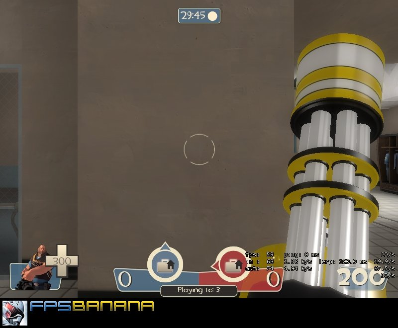 Fergys Gold and White Minigun [Team Fortress 2] [Mods]