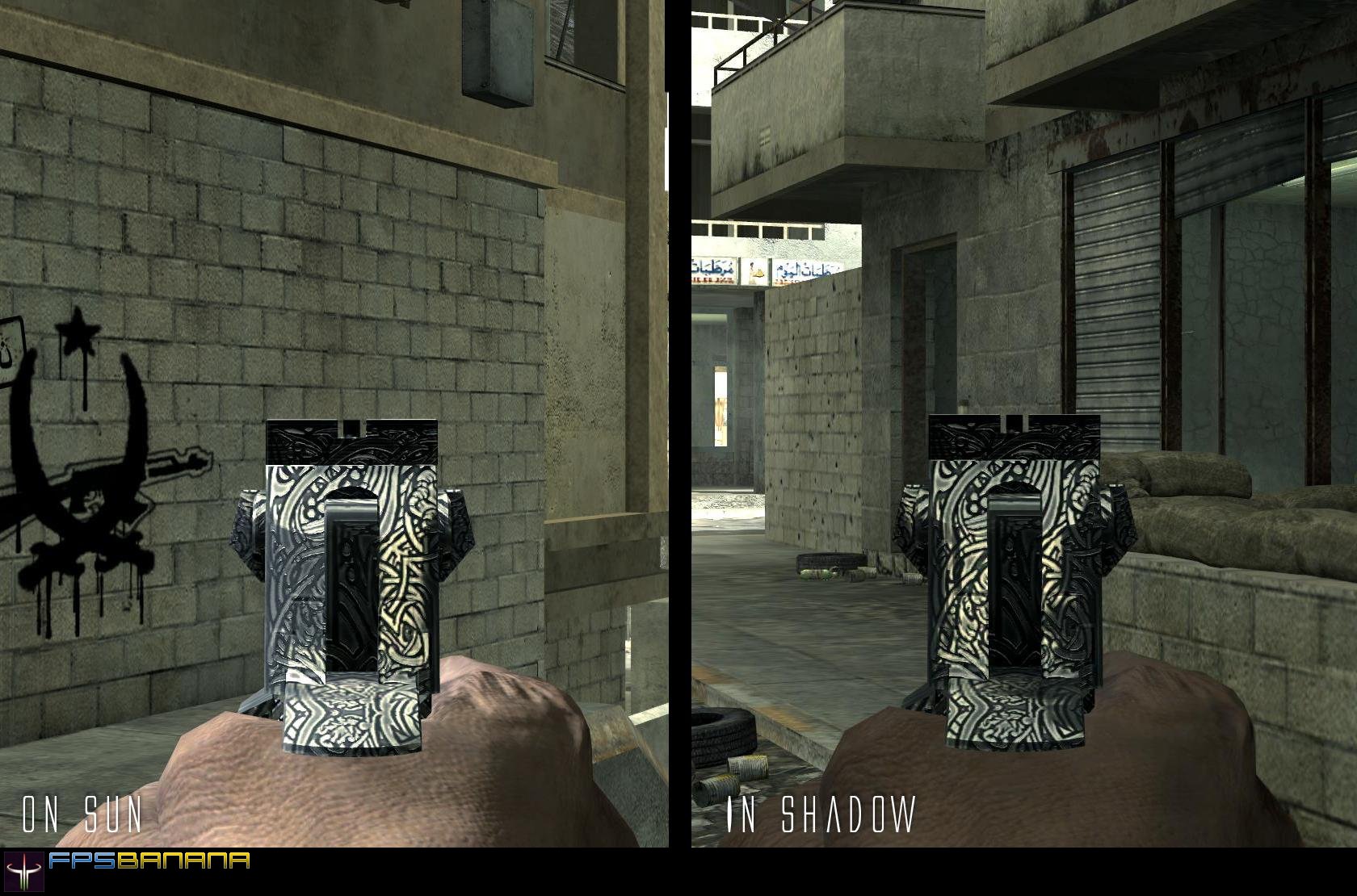 Ornate Desert Eagle Mod for Call of Duty 4: Modern Warfare | CoD4 Mods