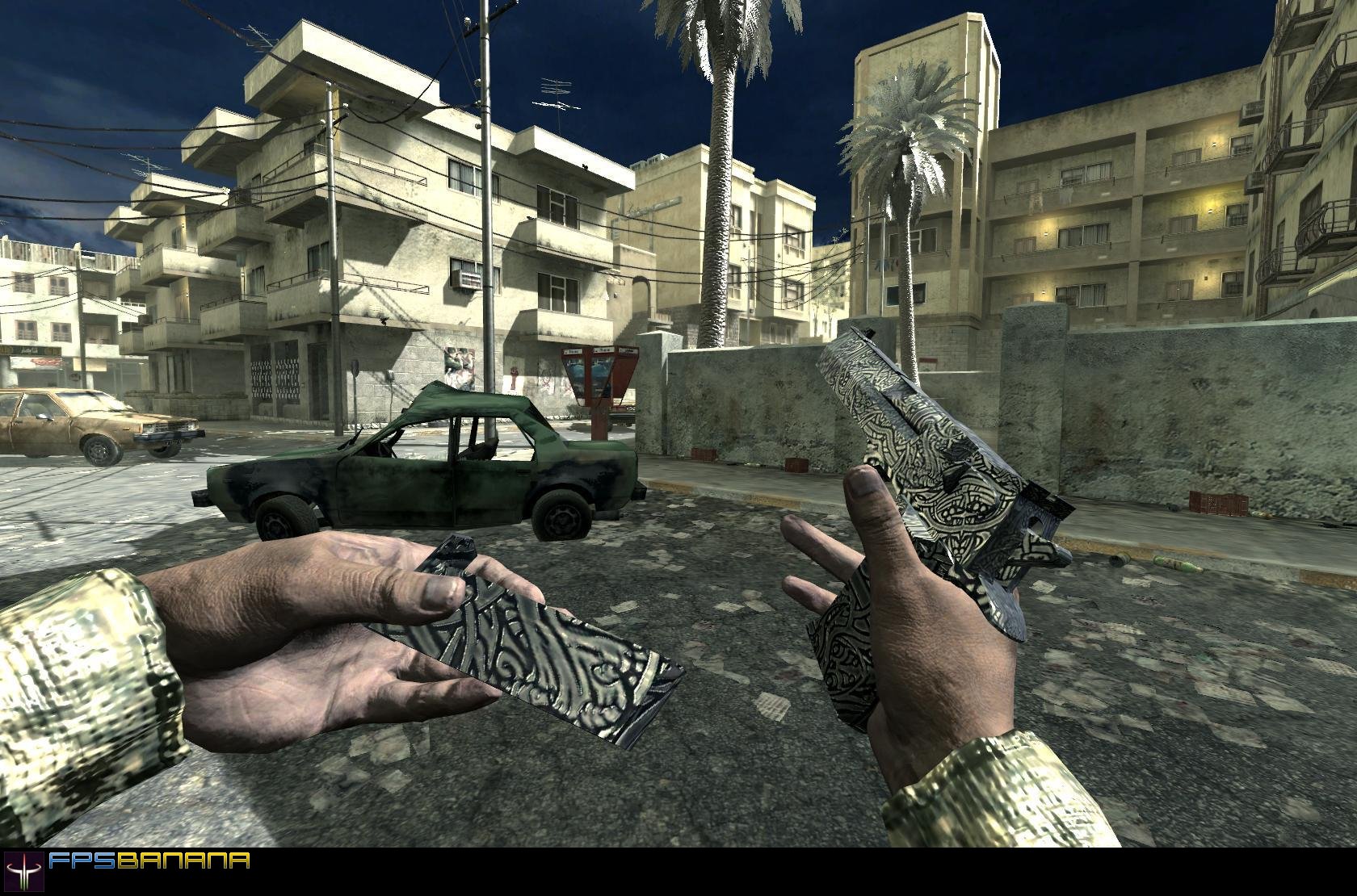 Ornate Desert Eagle Mod for Call of Duty 4: Modern Warfare | CoD4 Mods