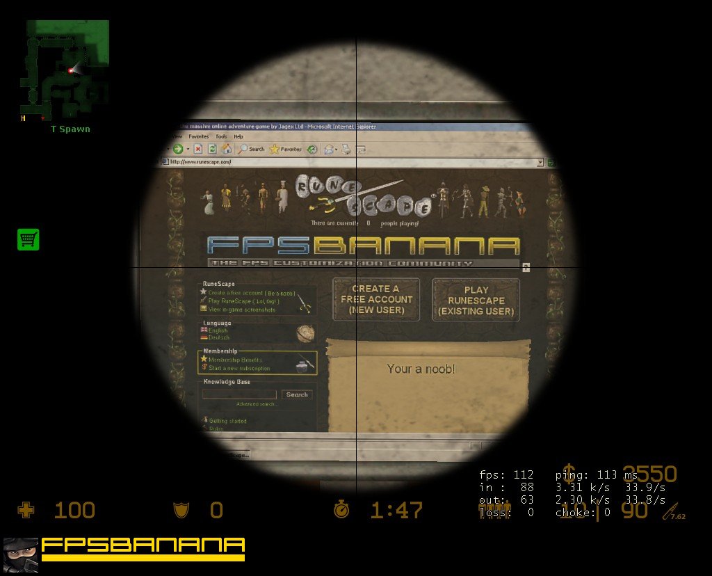 Runescape Office PC! [Counter-Strike: Source] [Mods]