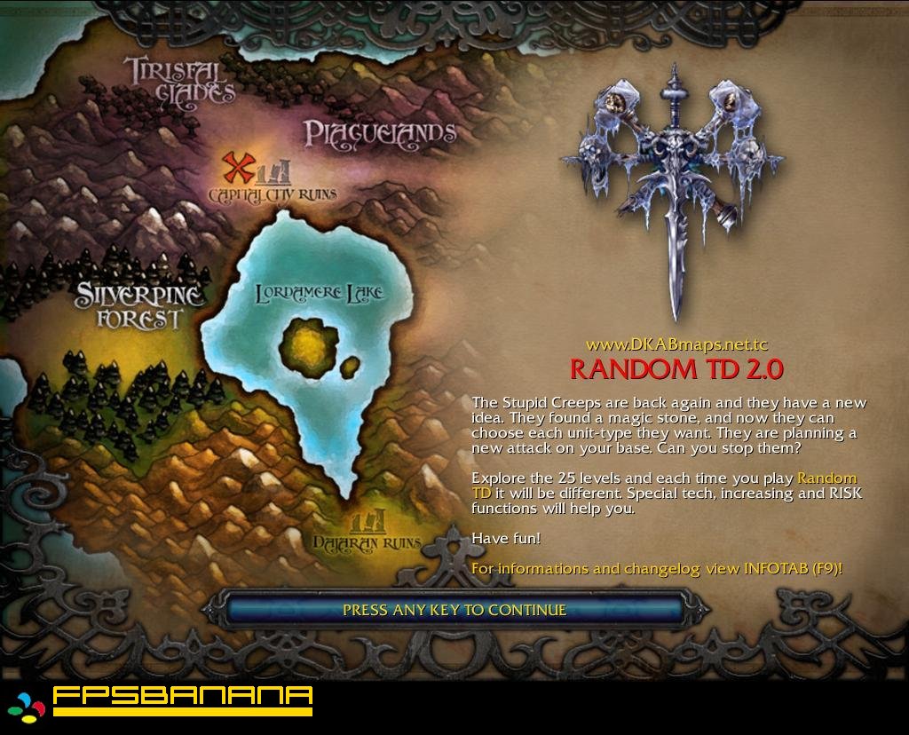random td v 2 [Warcraft III: The Frozen Throne] [Mods]