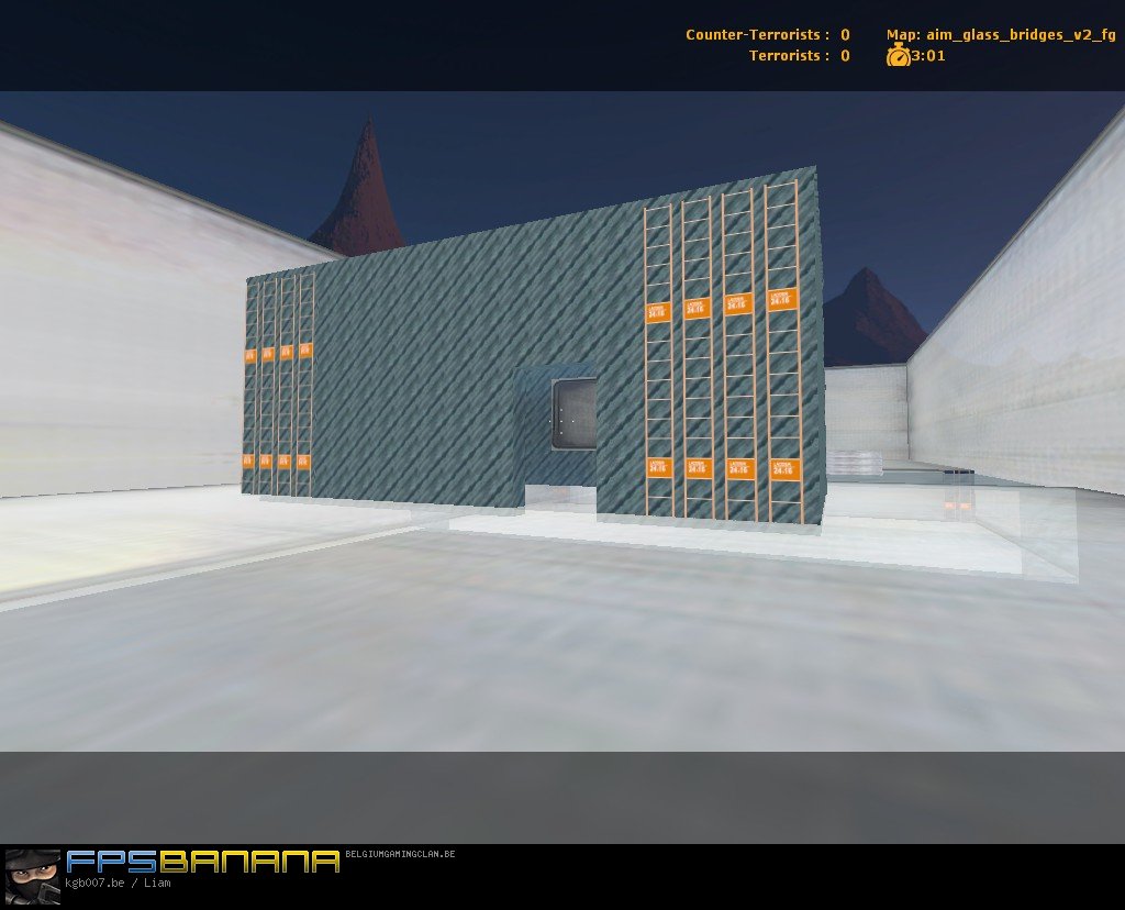 aim_glass_bridges_v2_fg Mod for Counter-Strike: Source | CS:S Mods