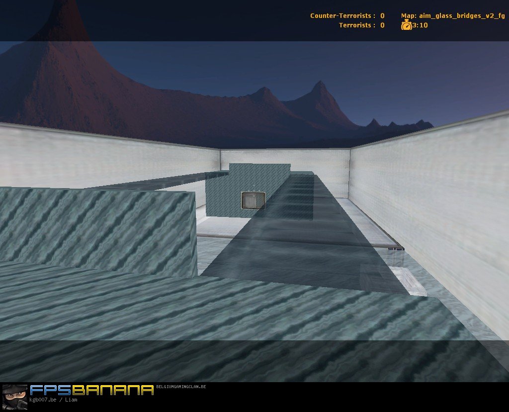 aim_glass_bridges_v2_fg Mod for Counter-Strike: Source | CS:S Mods