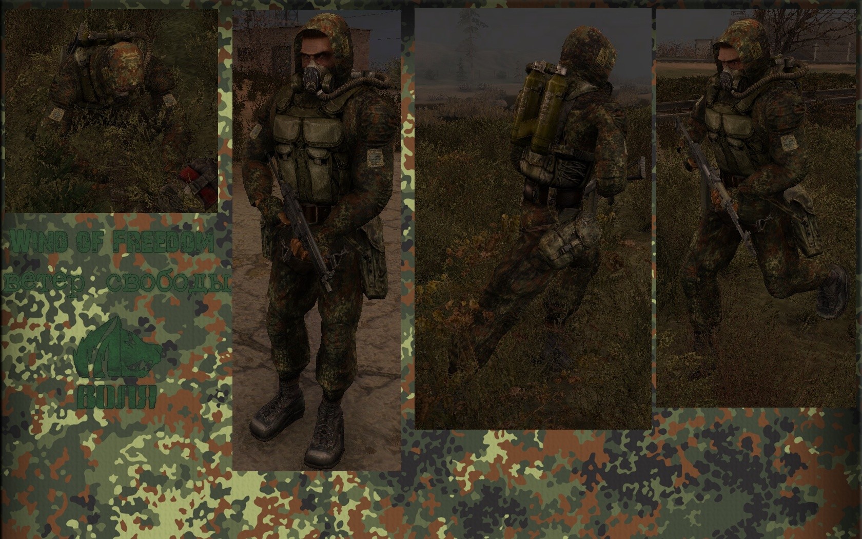 Realistic Freedom Suits Mod for S.T.A.L.K.E.R.: Call of Pripyat | S:COP ...